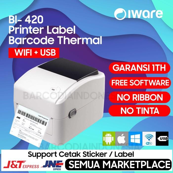 Jual Printer | Barcode Printer Label Wifi Thermal Bi-420B | Xp-420B ...
