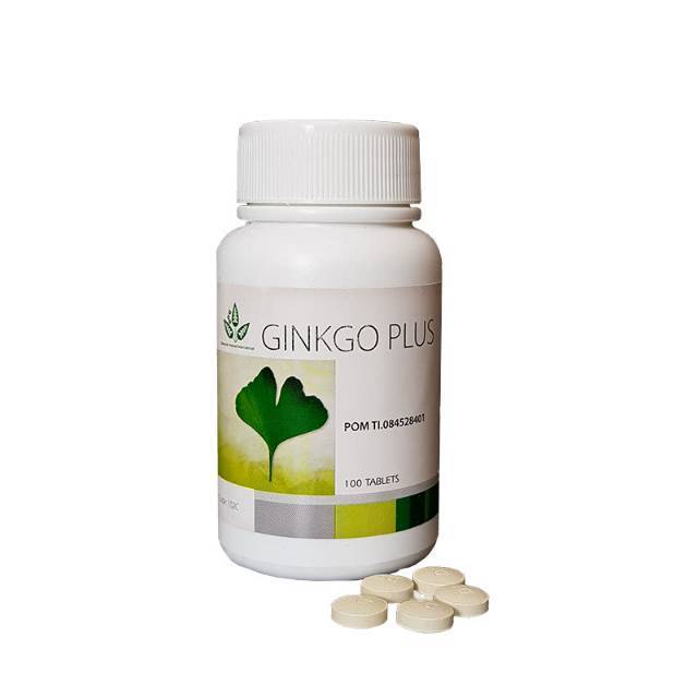 Jual GINKGO PLUS - EKSTRAK GINKGO BILOBA UNTUK MELANCARKAN ALIRAN DARAH ...