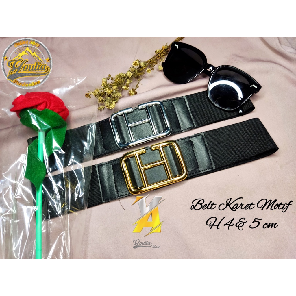 Jual YA Ikat Pinggang | Gesper | Belt karet motif H Premium | Shopee ...