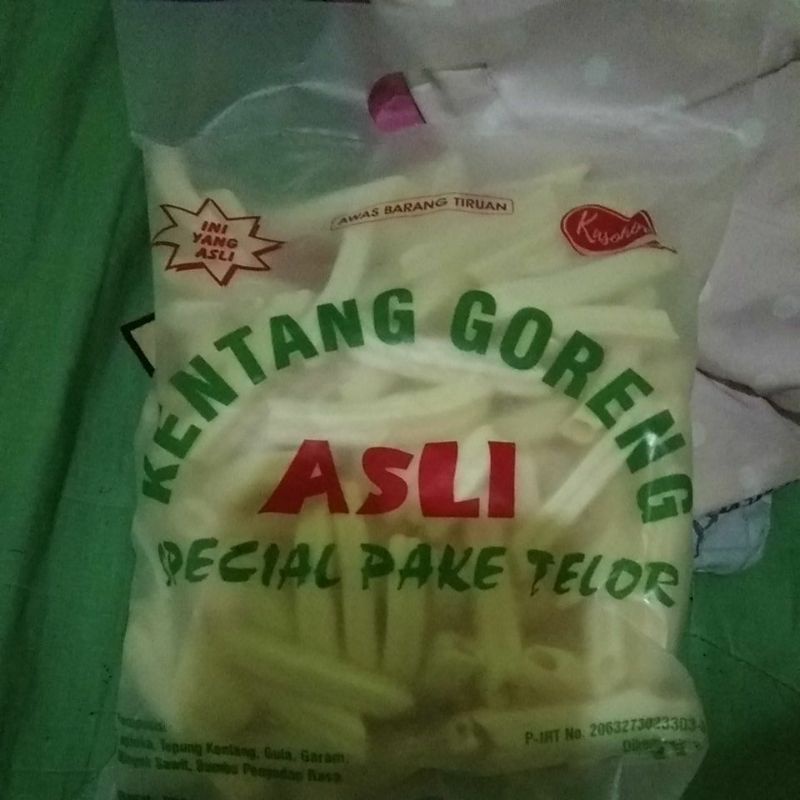Jual kentang goreng asli pakai telur atau pitato atau ramelo | Shopee ...