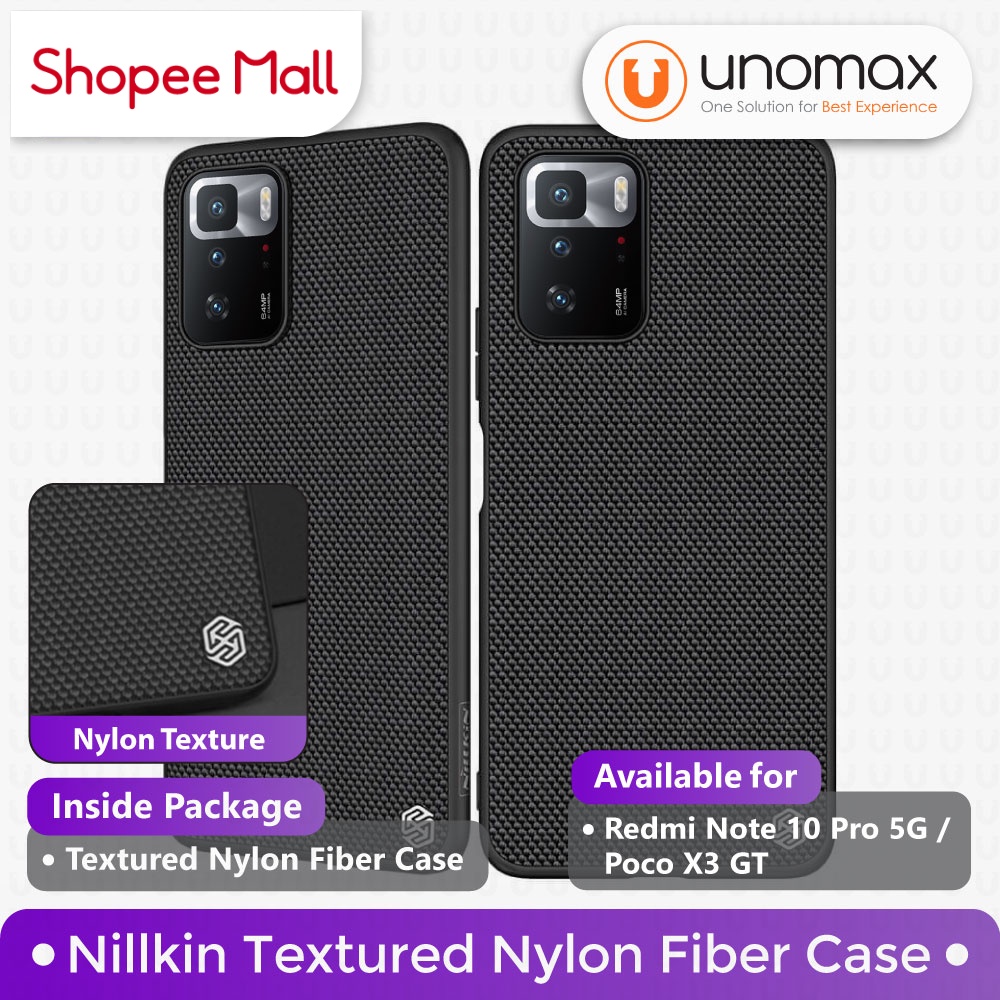 Jual Case Xiaomi Poco X3 GT Nillkin Textured Nylon Fiber Casing ...