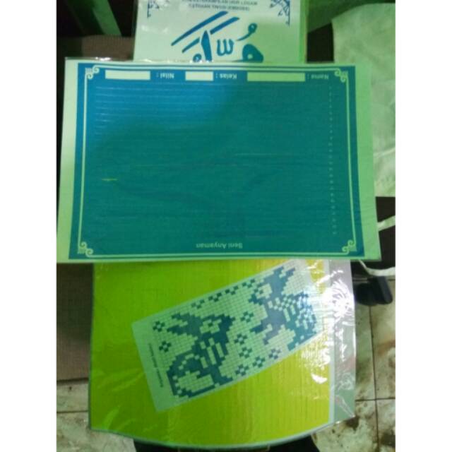 Jual kertas seni anyaman seni rupa gambar bebas buat sekolah dan lain ...