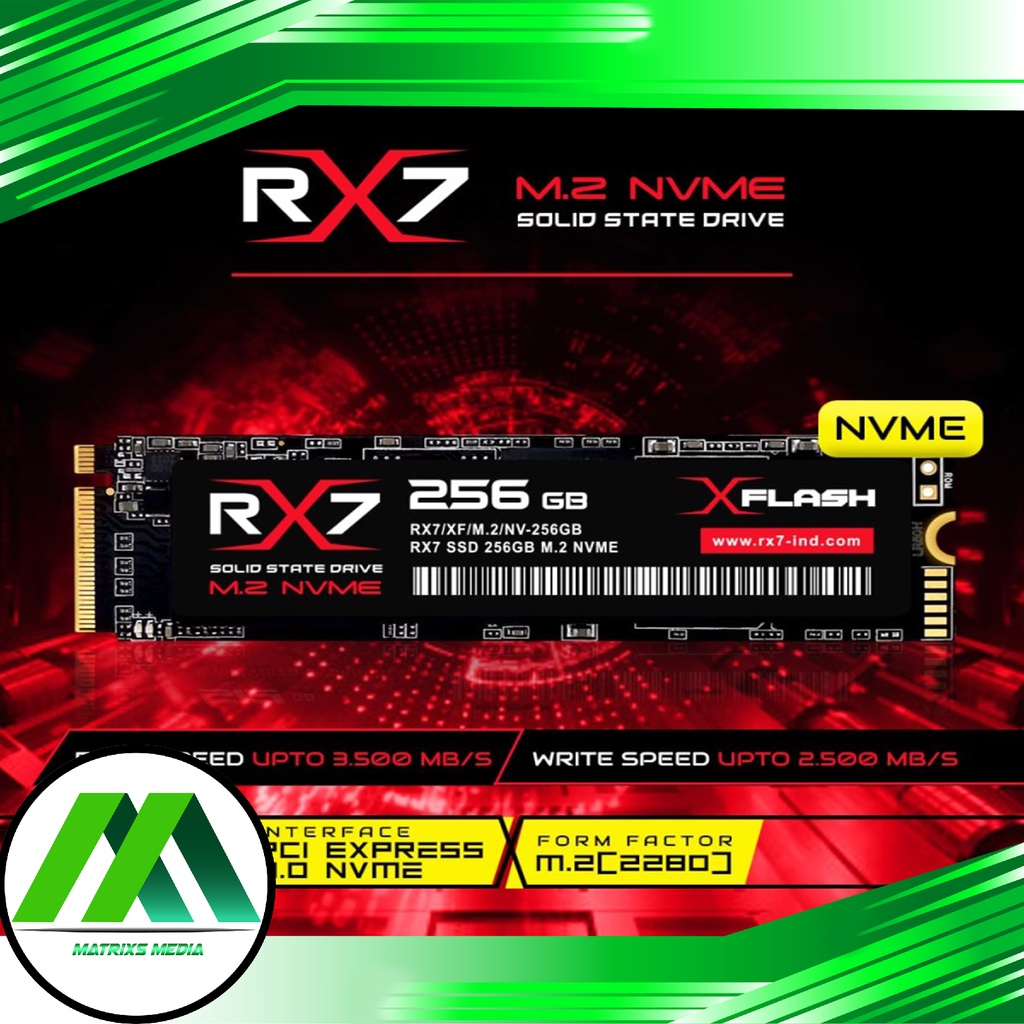 Jual SSD M2 NVMe / M.2 NVMe/ M2 NVMe 256GB RX7 | Shopee Indonesia