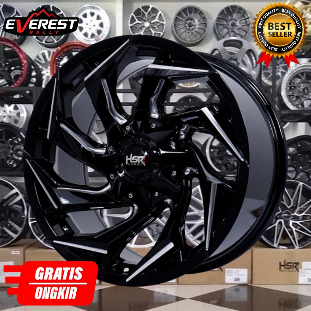 Jual Velg Mobil R18 HSR Wheel PCD Pajero Fortuner Strada Hilux 6x139,7 Baru | Shopee Indonesia