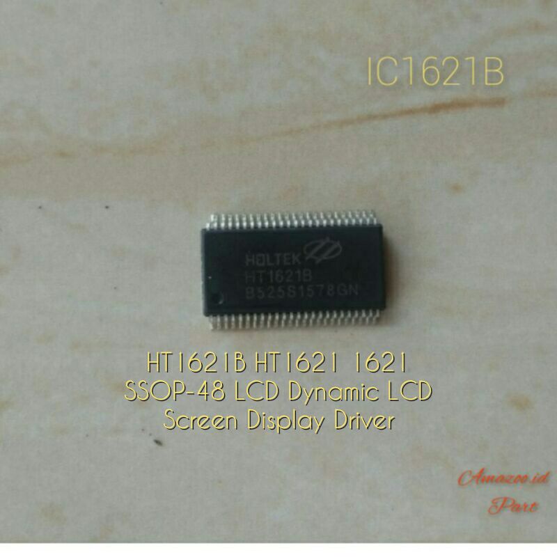 Jual IC HT1621B HT1621 1621 SSOP-48 LCD Dynamic LCD Screen Display ...