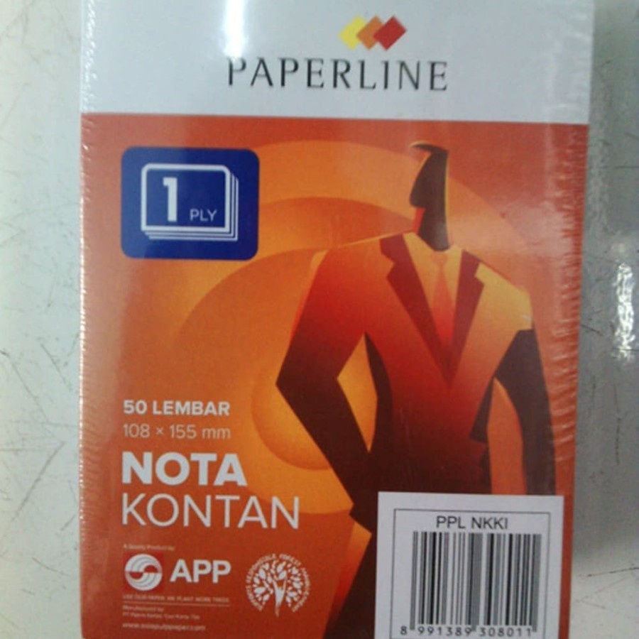 Jual Buku Nota Kontan K1 NCR PAPERLINE/Nota Kecil 1 ply/Nota Kontan ...