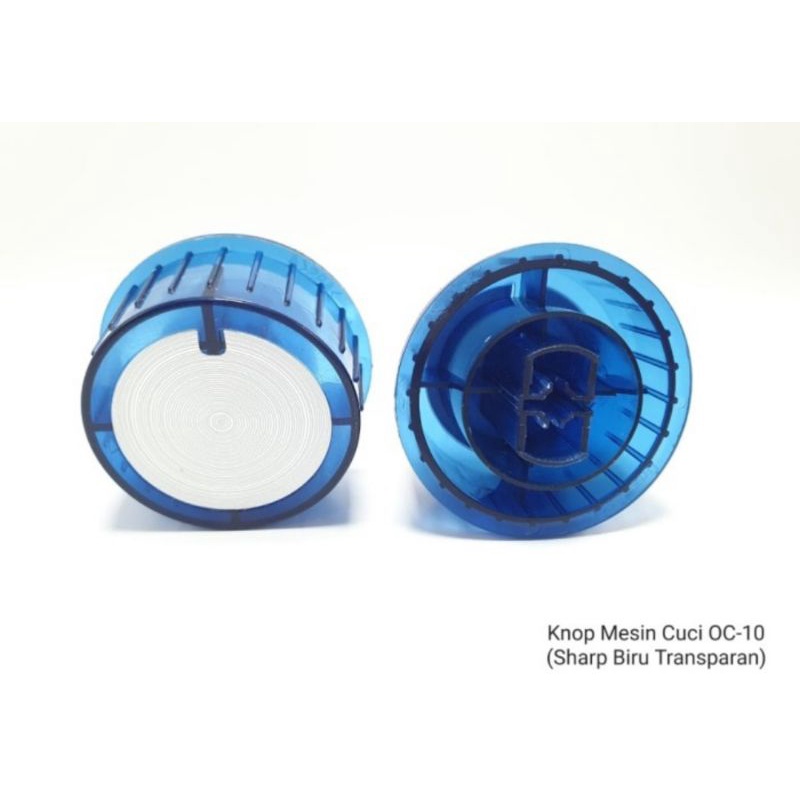 Jual KNOP MESIN CUCI SHARP BIRU 3.5 CM ORIGINAL - KNOB SHARP BULAT BIRU ...