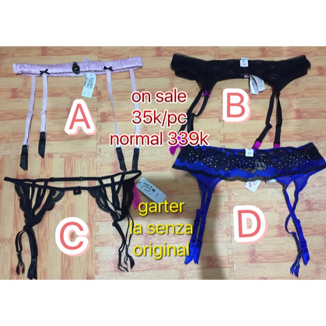 Jual la senza garter gstring thong tanga g-string g string original ...