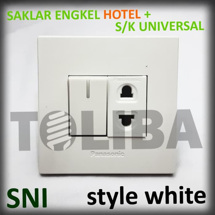 Jual saklar engkel hotel panasonic / saklar s/k universal minimalis tangga inbow ib style white ...