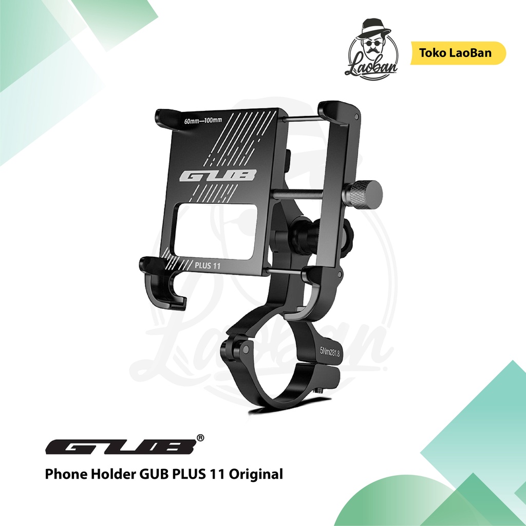Jual Phone Holder GUB PLUS 11 Original - Holder HP Motor Holder HP Sepeda | Shopee Indonesia