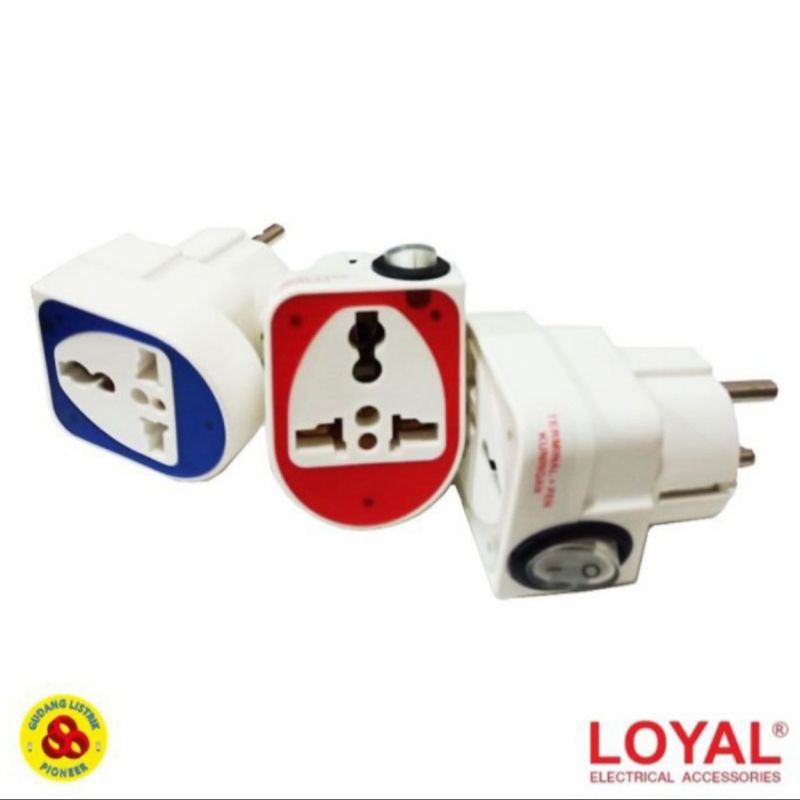 Jual Over steker colokan serbaguna multi universal + saklar loyal ...