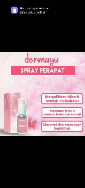 Jual Dermayu spray Miss v ORIGINAL | Shopee Indonesia