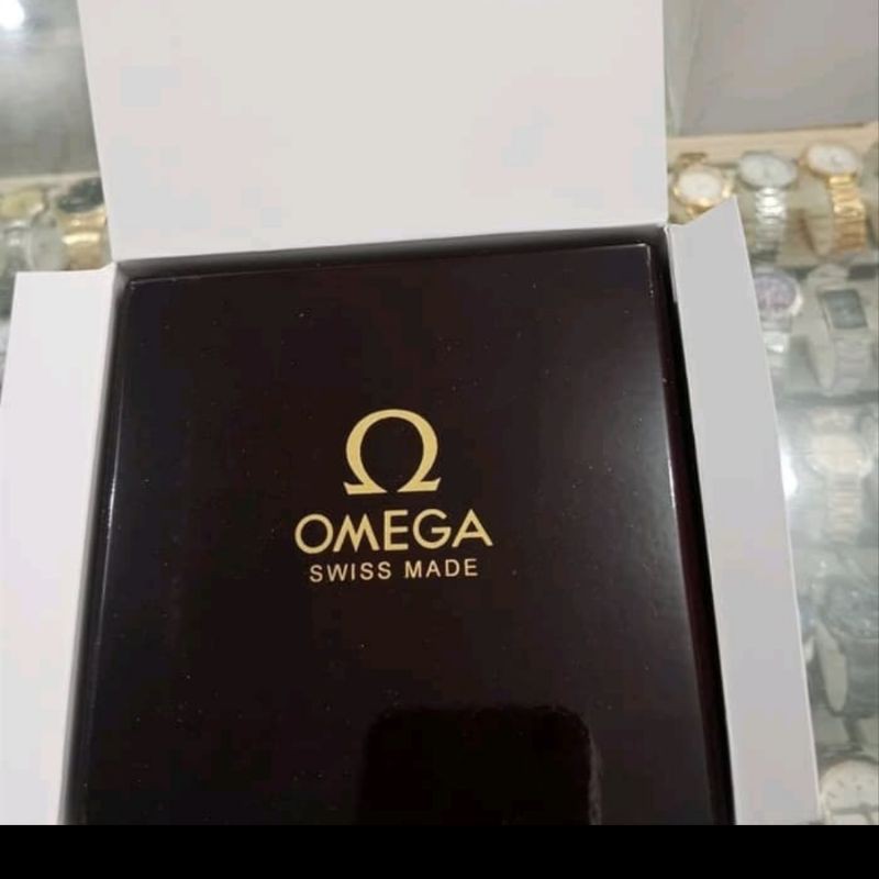 Jual Kotak Jam Omega Kayu Premium Box Exclusive | Shopee Indonesia