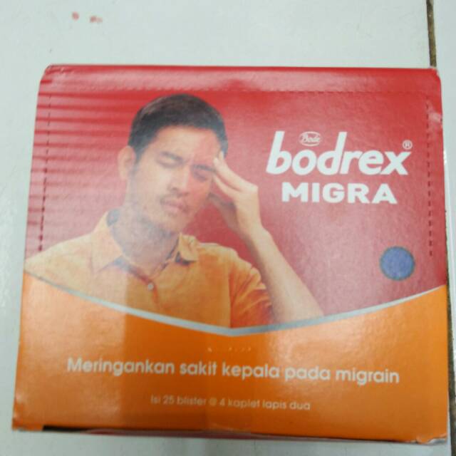 Jual Bodrex migra sebox isi 25strip | Shopee Indonesia