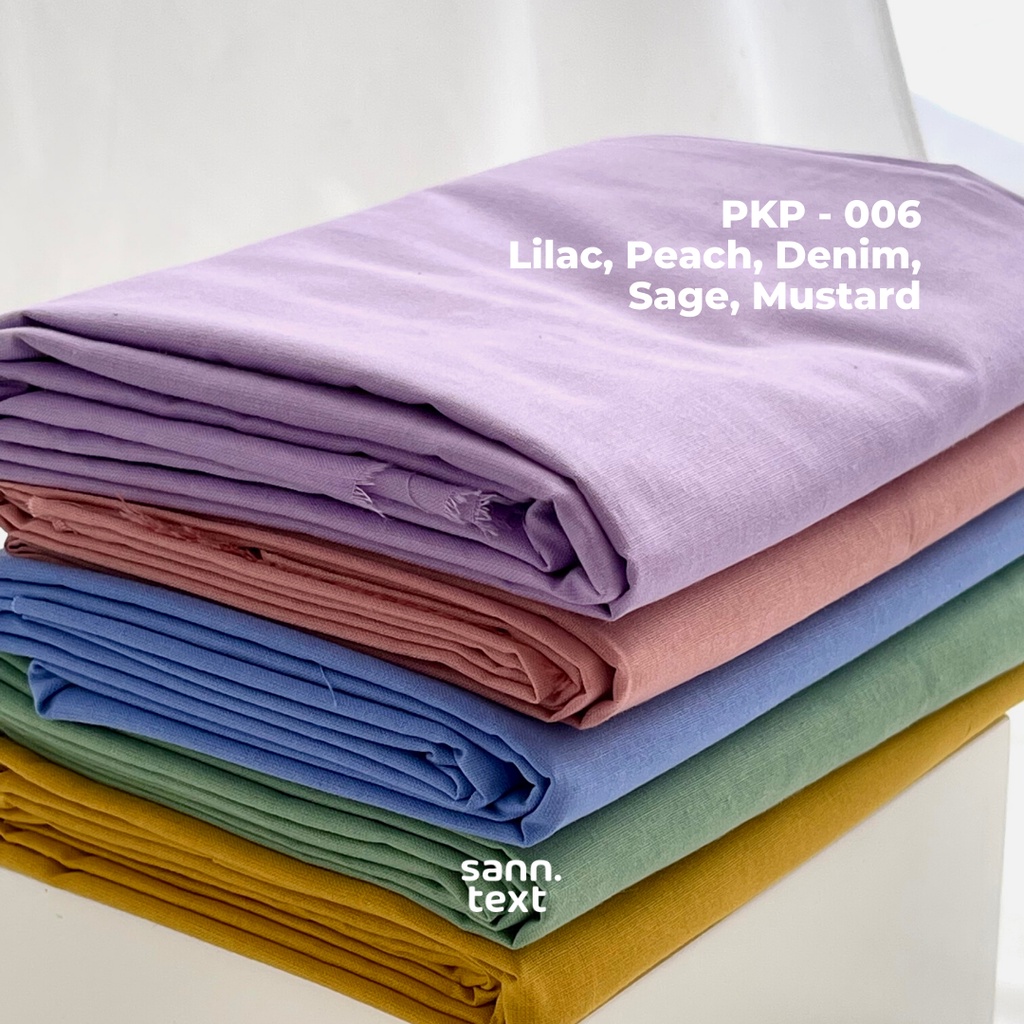 Jual Kain Kahatex Katun Paris Premium Potongan @90x150cm Per Warna ...