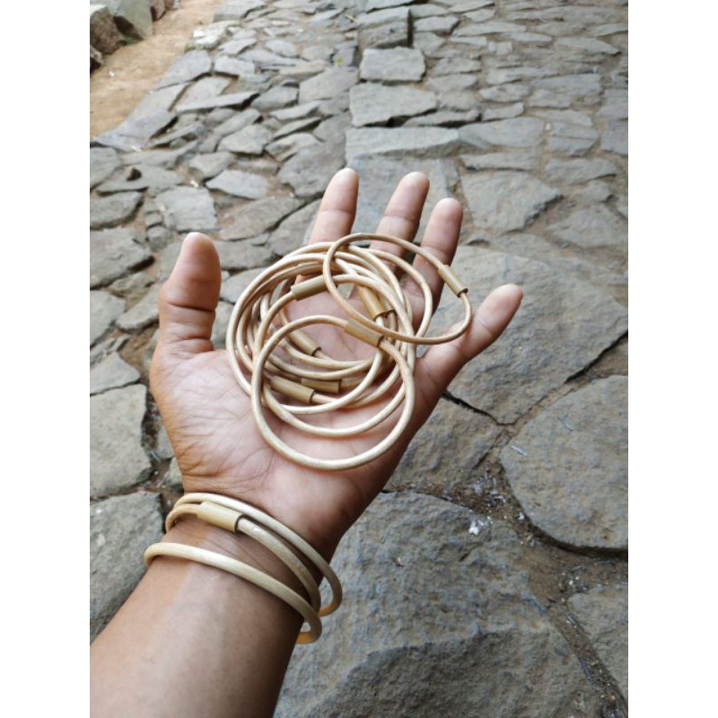 Jual Gelang etnik khas Baduy gelang rotan alami gelang rotan batangan ...