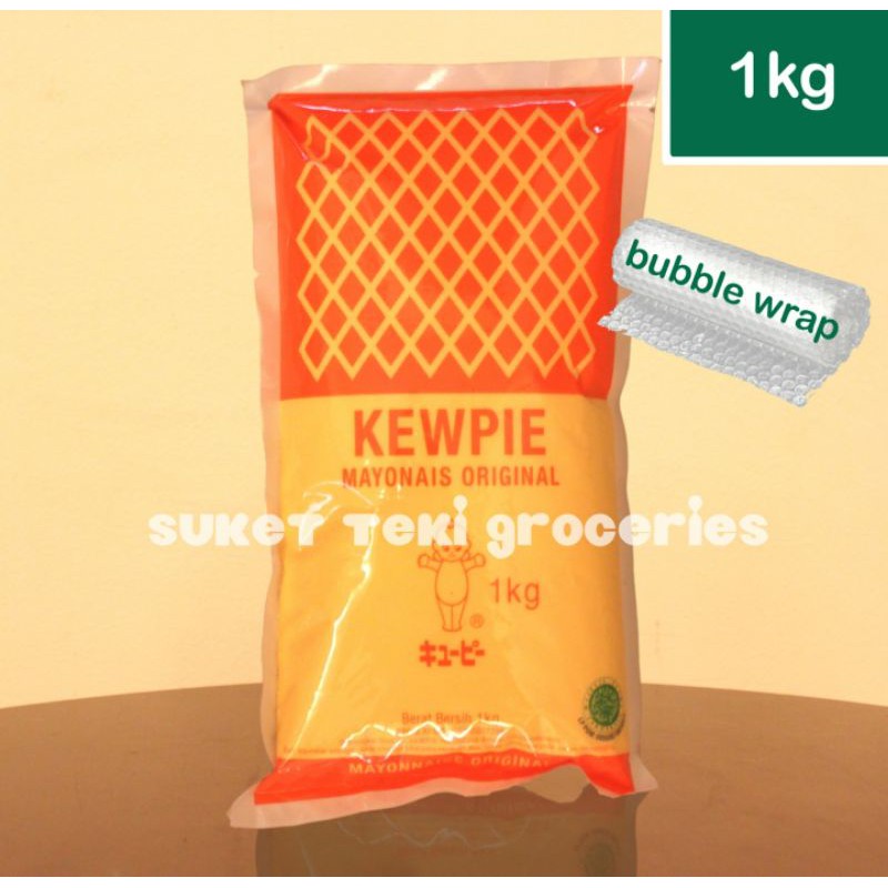 Jual Kewpie Mayo Original 1kg Mayonaise Halal Refill Pouch 1 kg GOSEND | Shopee Indonesia