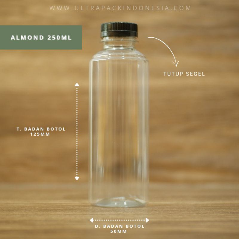 Jual BOTOL PLASTIK PET/BOTOL REFILL 250ML | Shopee Indonesia