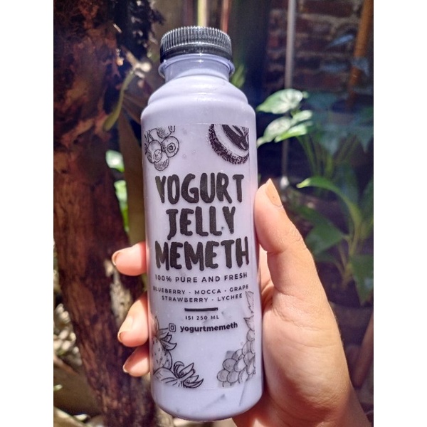 Jual Blueberry Yogurt Jelly Memeth | Shopee Indonesia