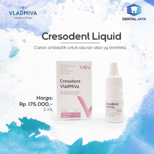Jual Dental Jaya Cresodent / Cresophene / Perawatan Saluran Akar ...