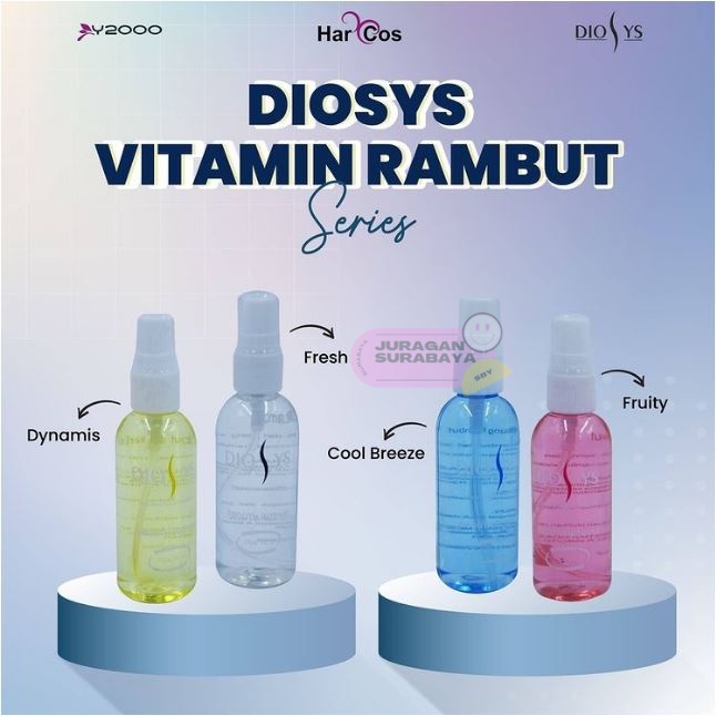 Jual Diosys Serum Pelindung Rambut Vitamin Rambut Plus Vit E 60ml ...
