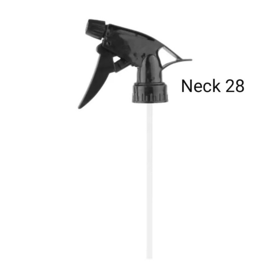 Jual KEPALA BOTOL SEMPROTAN HITAM trigger neck 28 head hand sprayer ...