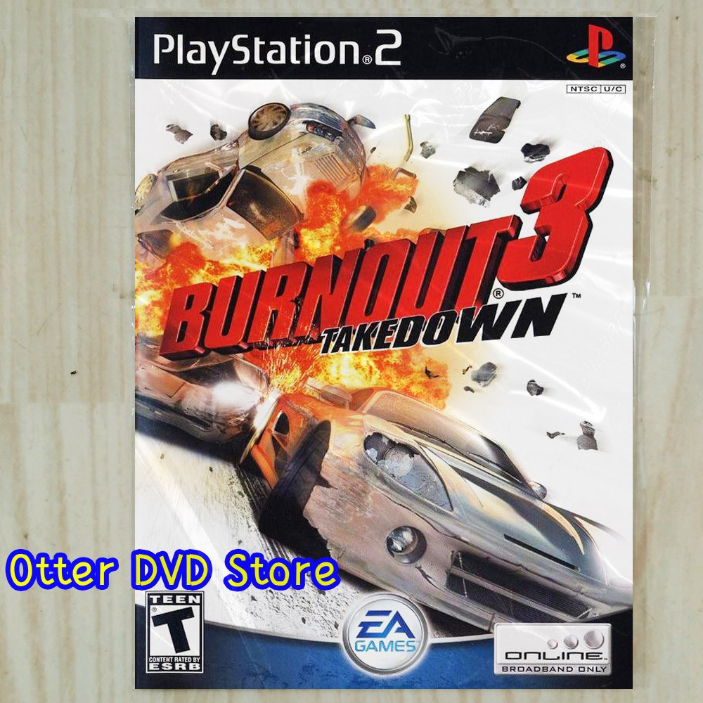 Jual Kaset Game PS2 PS 2 Burnout 3 - Takedown | Shopee Indonesia