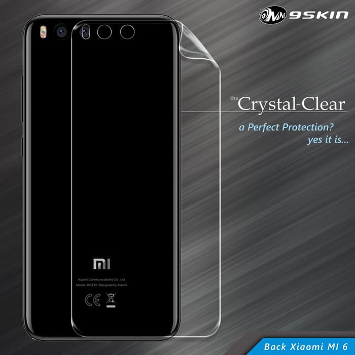 Jual Protector Clear Coat / Crystal Clear CC Xiaomi Mi 6 BACK | Shopee ...