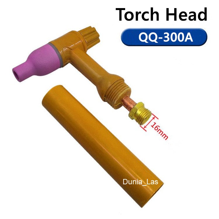 Jual 5PCS QQ-300 Tig Argon Las Welding Torch Head Collet Body Long Back Cap QQ300 Keramik Switch ...