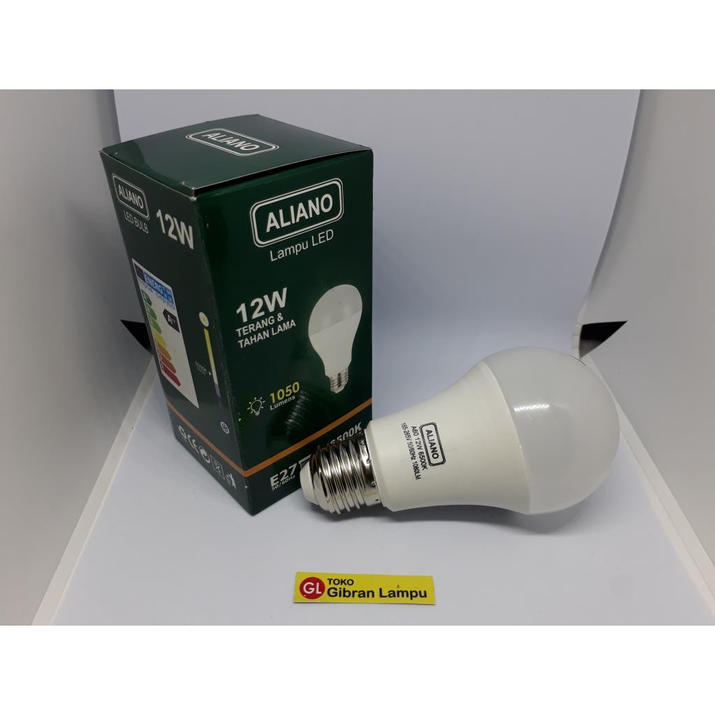 Jual Lampu LED Aliano 12w - Bohlam LED Bulb 12 Watt - Lampu LED Murah Bagus | Shopee Indonesia