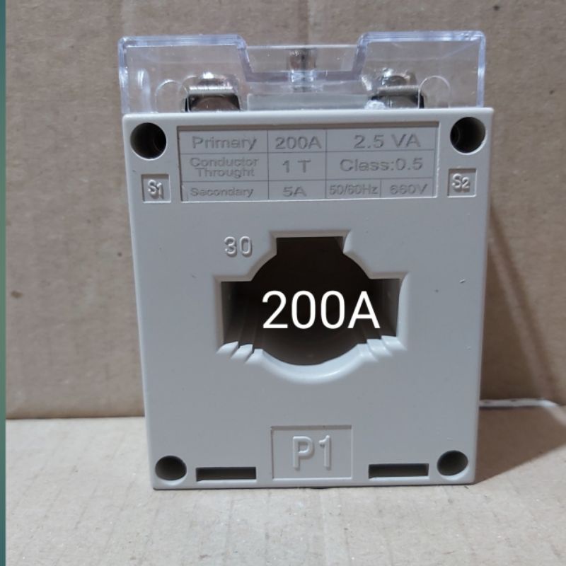 Jual CURRENT TRANSFORMER 200A / CT 200A /5A | Shopee Indonesia