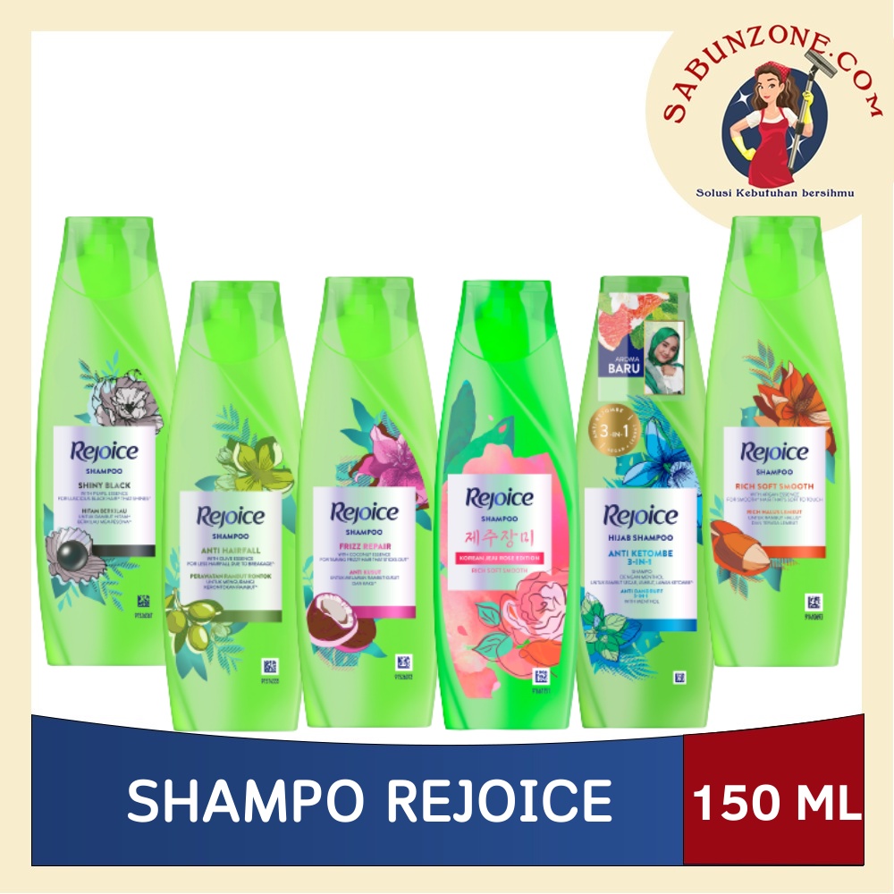 Jual Shampoo Rejoice 3 in 1 Rich Soft Smooth Sampo Rambut Halus Lembut / Anti Ketombe Hijab ...