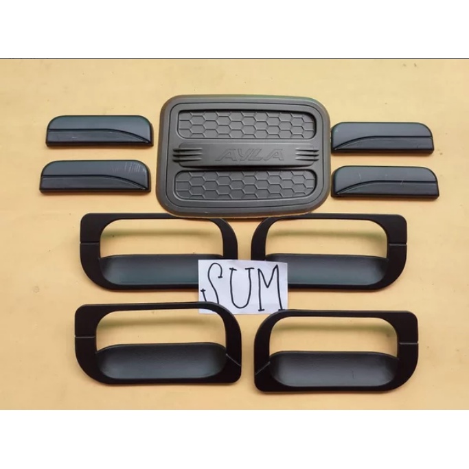 Jual outer hendel dan caver tangki ayla hitam doff model sum awal ...