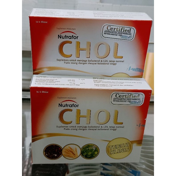 Jual Nutrafor Chol 6 strip (60 kapsul) | Shopee Indonesia