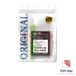 Jual Baterai Original Hp Xiaomi Redmi 2, 2S, 2 Prime, 2 Pro, BM44 Ori 100% Battery Batrai Batre ...