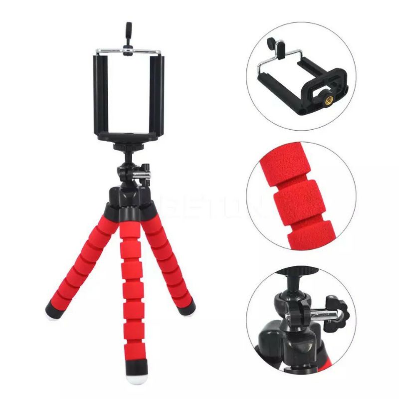 Jual Tripod Spider Mini / Tripod Spider Hp Dan Kamera / Tripod Murah ...