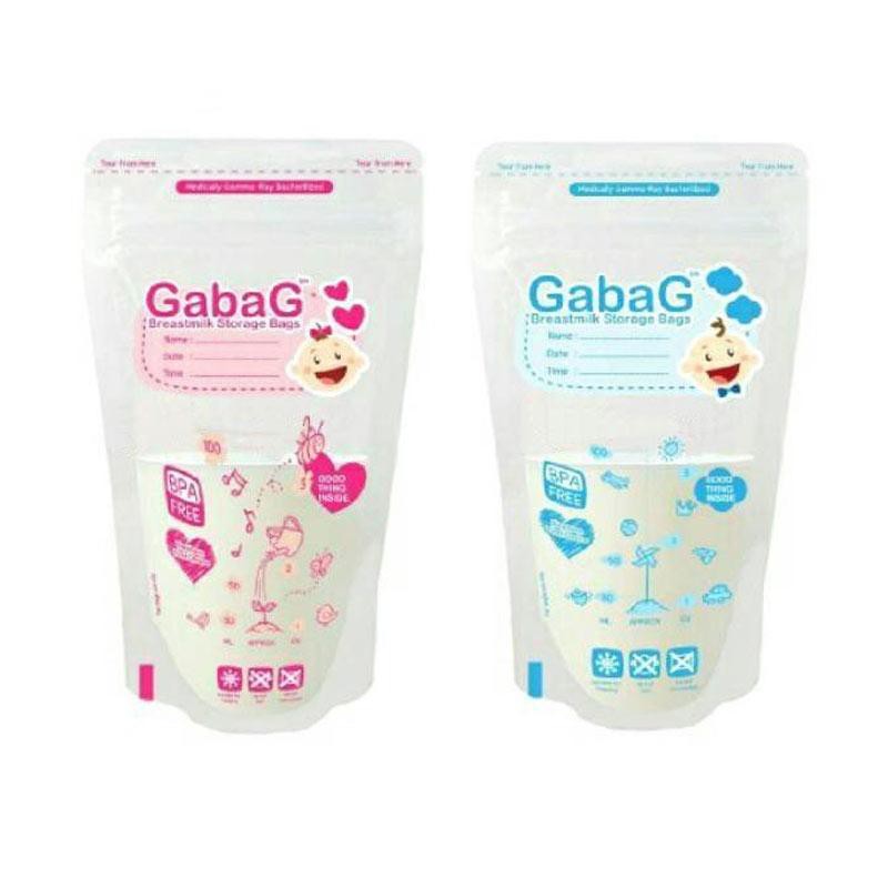 Jual Kantong ASI GabaG 100 ml Pink Biru MURAH _ GabaG Breastmilk ...