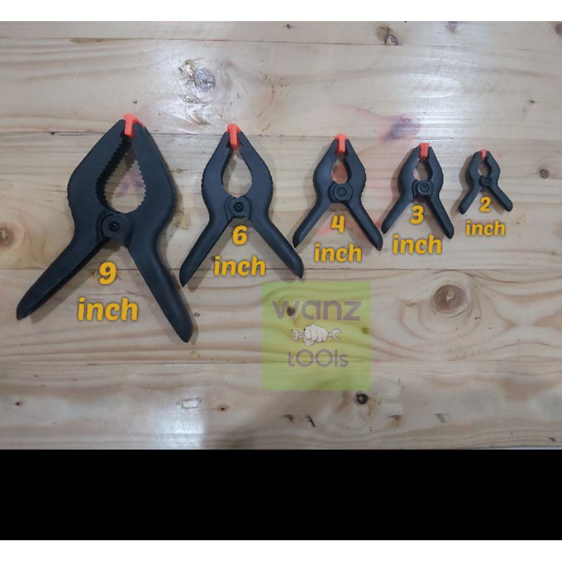 Jual Spring Clamp klem Plastik Catok A ukuran 9inch | Shopee Indonesia