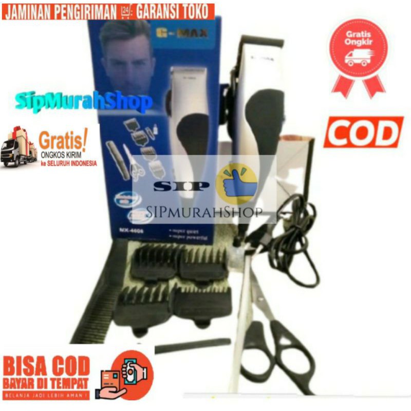 Jual Mesin Alat Pencukur Rambut Kumis Jenggot Jamban Elektrik Hair Pro ...