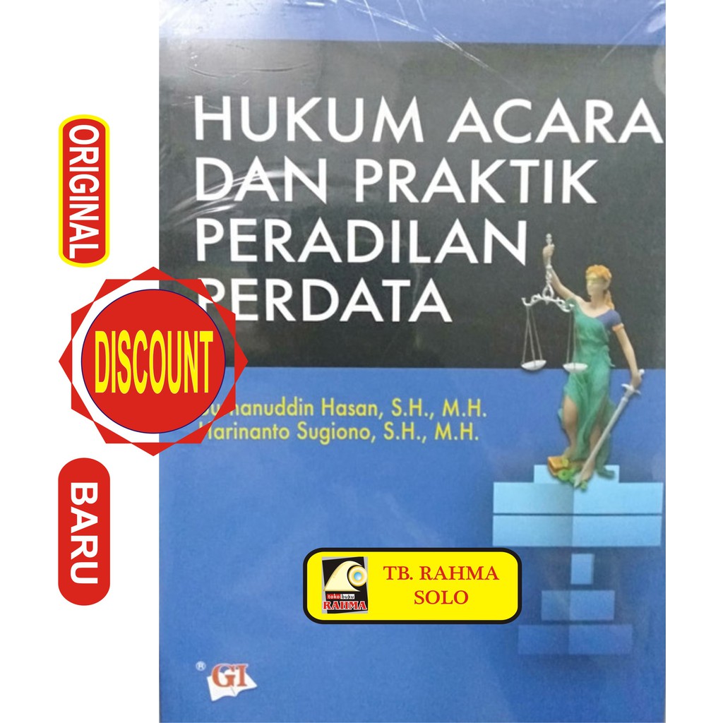 Jual Hukum Acara dan Praktik Peradilan Perdata Burhanuddin Hasan Ghalia ...