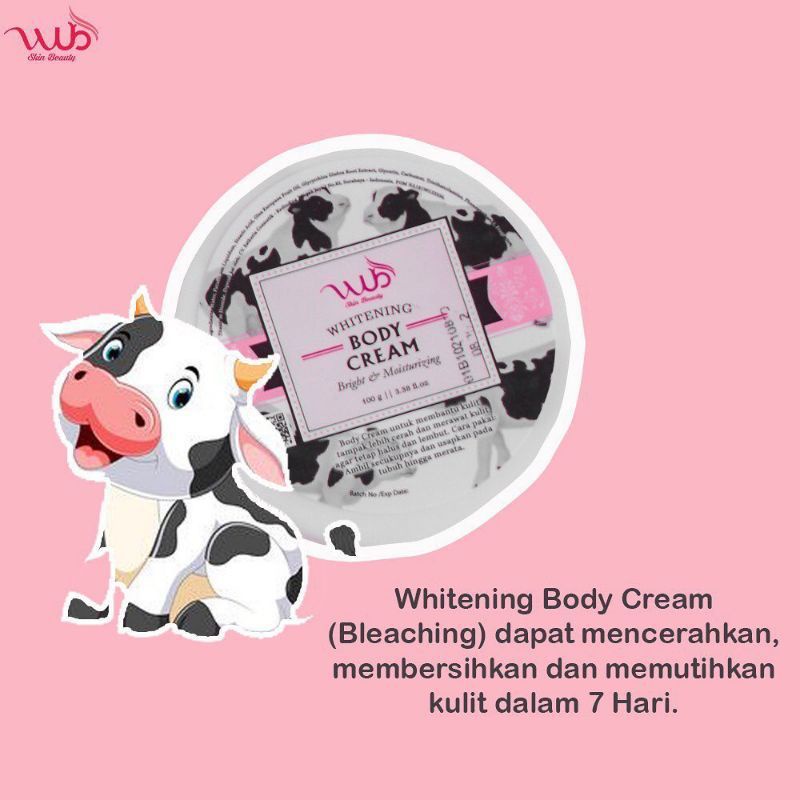 Jual WUB Body Cream 100gr with milk ( putih ) | Shopee Indonesia