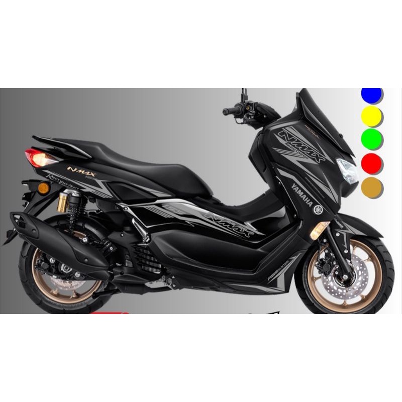 Jual lis bodi cutting stiker nmax new 2021 2022 2023 murah | Shopee ...