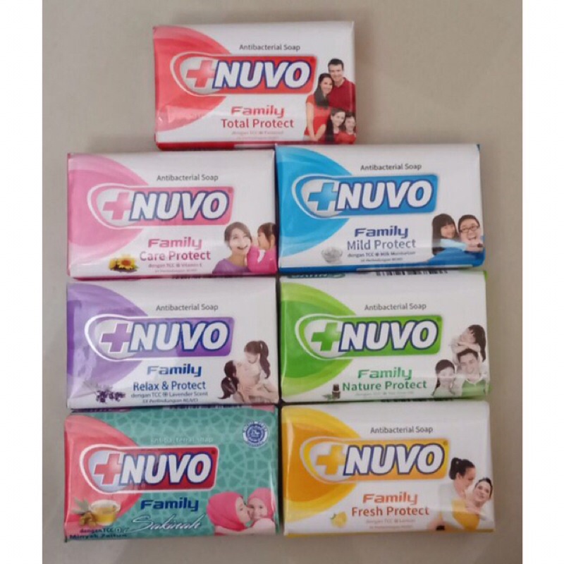 Jual Nuvo family sabun mandi batang 76g | Shopee Indonesia