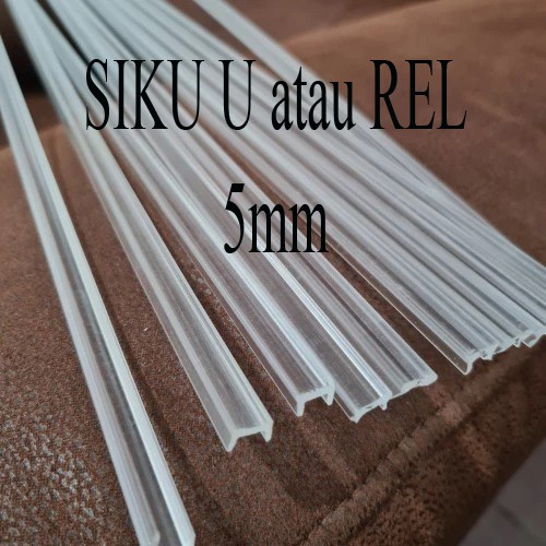 Jual Siku Rel / U Akrilik 5mm | Shopee Indonesia