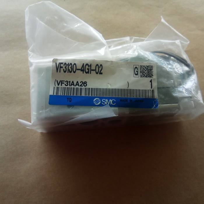 Jual SOLENOID VALVE PNEUMATIC SMC VF3130-4G1-02 port . 1/4"inch - 220 AC | Shopee Indonesia