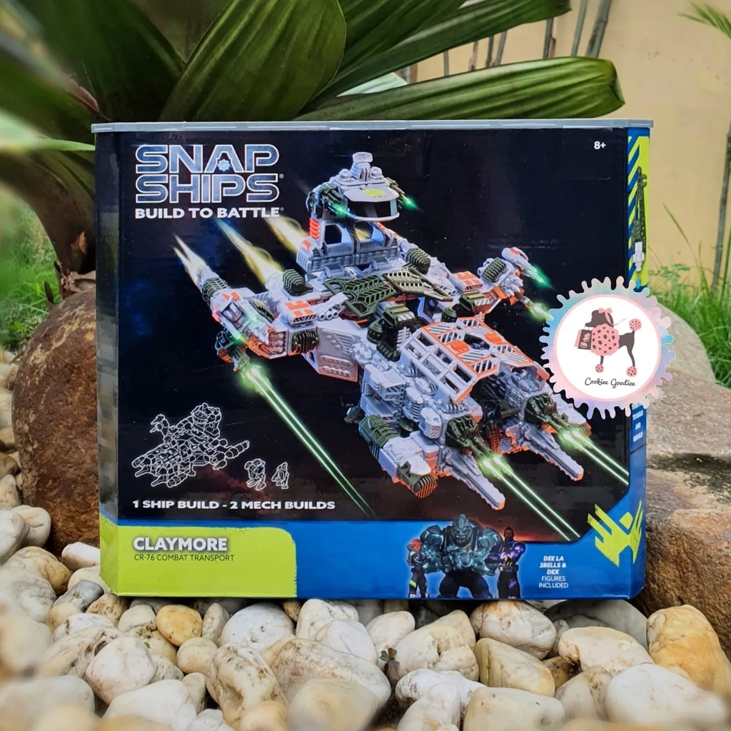Jual Snap Ships Forge Claymore CR-76 Combat Transport | Shopee Indonesia