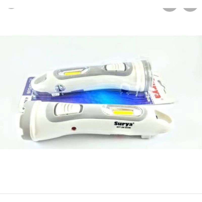 Jual senter charge /senter tangan surya syt 2w 2cob | Shopee Indonesia