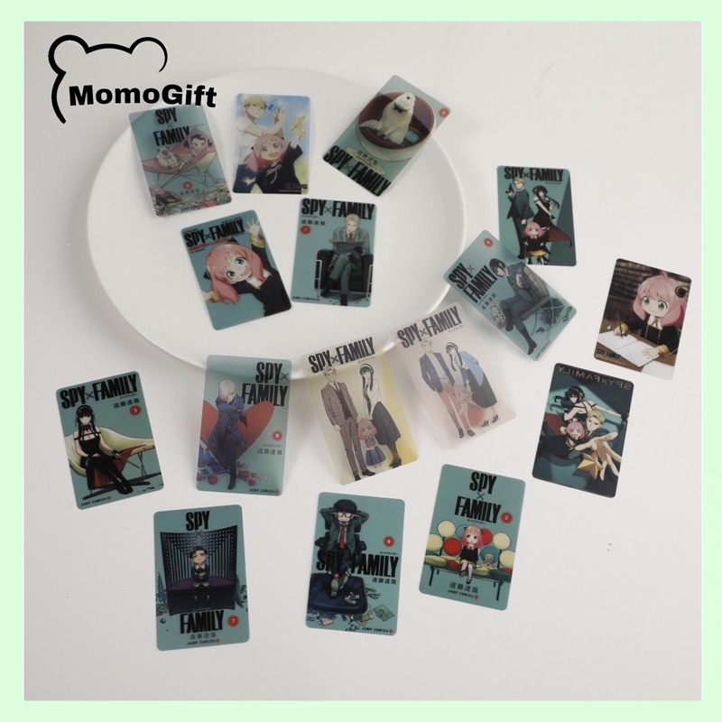 Jual Photocard PVC Anime Spy x Family Loid Anya Forger 16 Pcs | Shopee ...