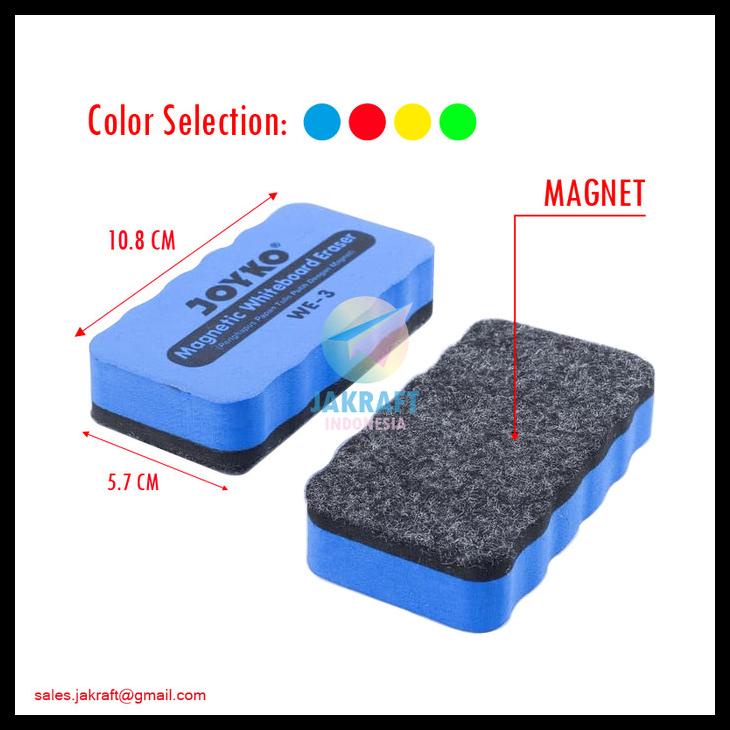 Jual Penghapus Papan Tulis Magnet Joyko We-3 Whiteboard Magnetic Eraser ...