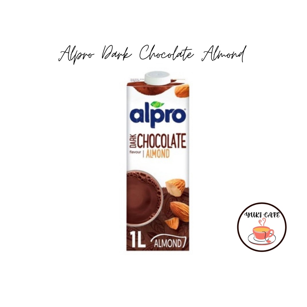 Jual SUSU - ALPRO DARK CHOCOLATE ALMOND FLAVOUR MILK 1L | Shopee Indonesia